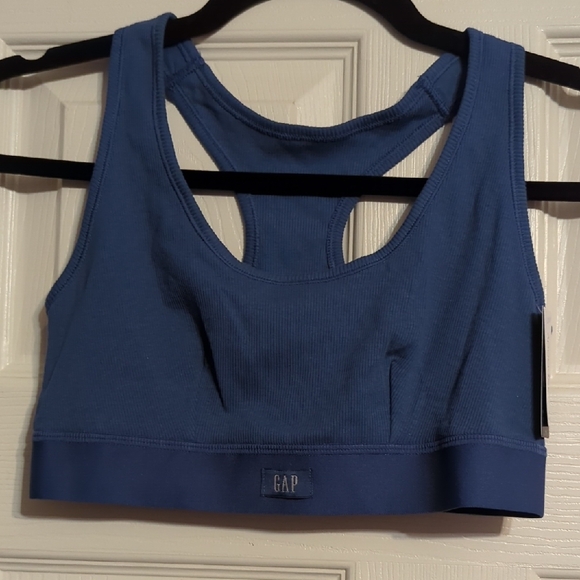 GAP | Intimates & Sleepwear | Gapbody Cotton Rib Sports Bra Racerback ...